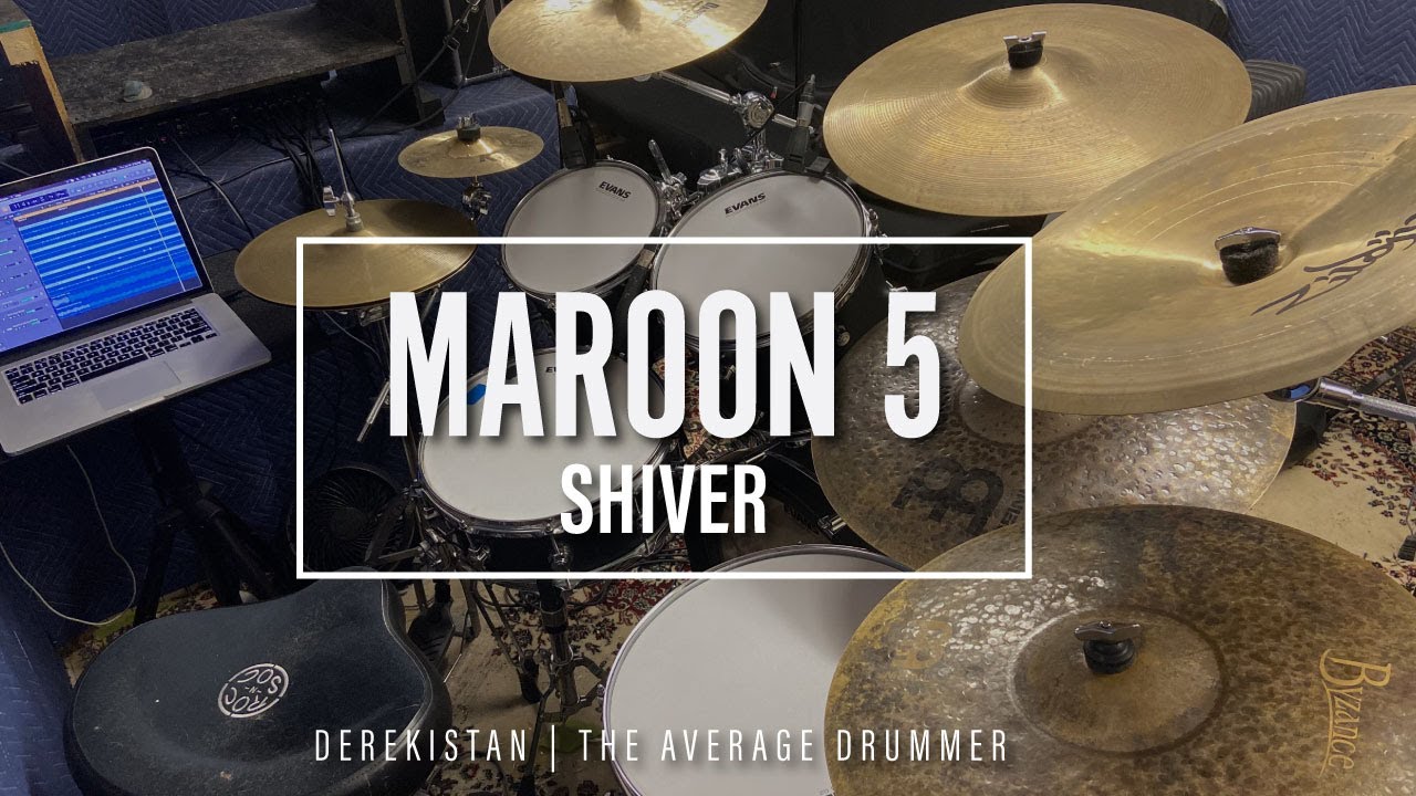 #2 Maroon 5 - Shiver - Drum Cover - YouTube