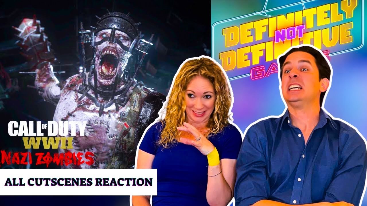 Call of Duty WWII Nazi Zombies All Cutscenes Reaction - YouTube