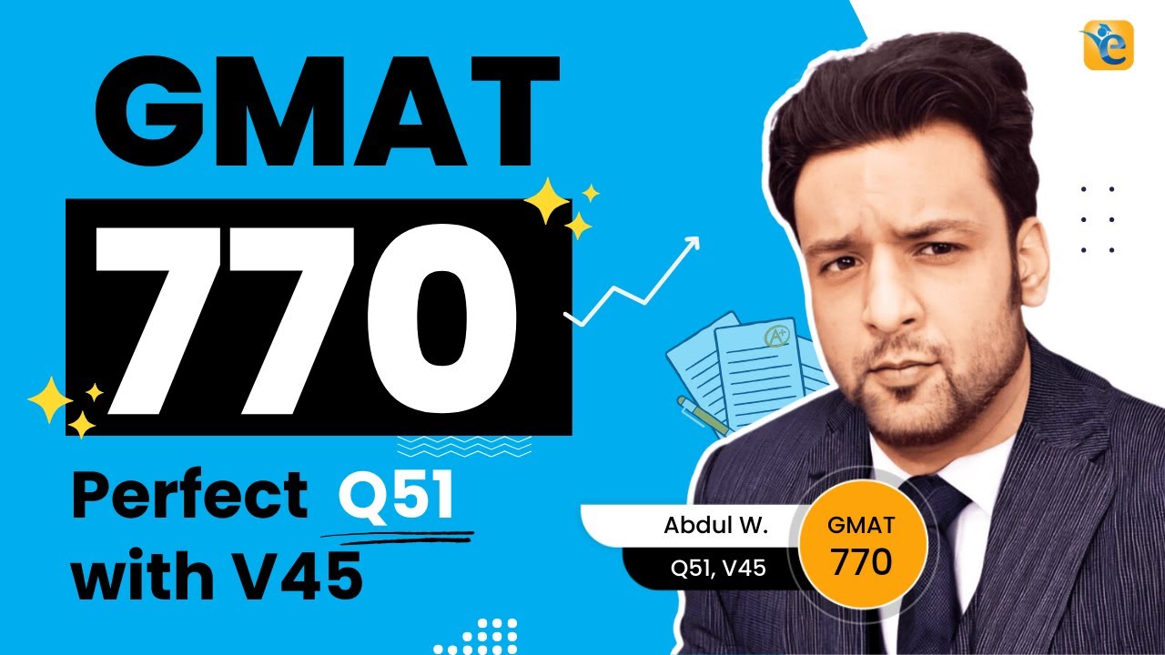 GMAT 770 (Q51, V45) | Top 1% on the GMAT Strategy Revealed! - YouTube