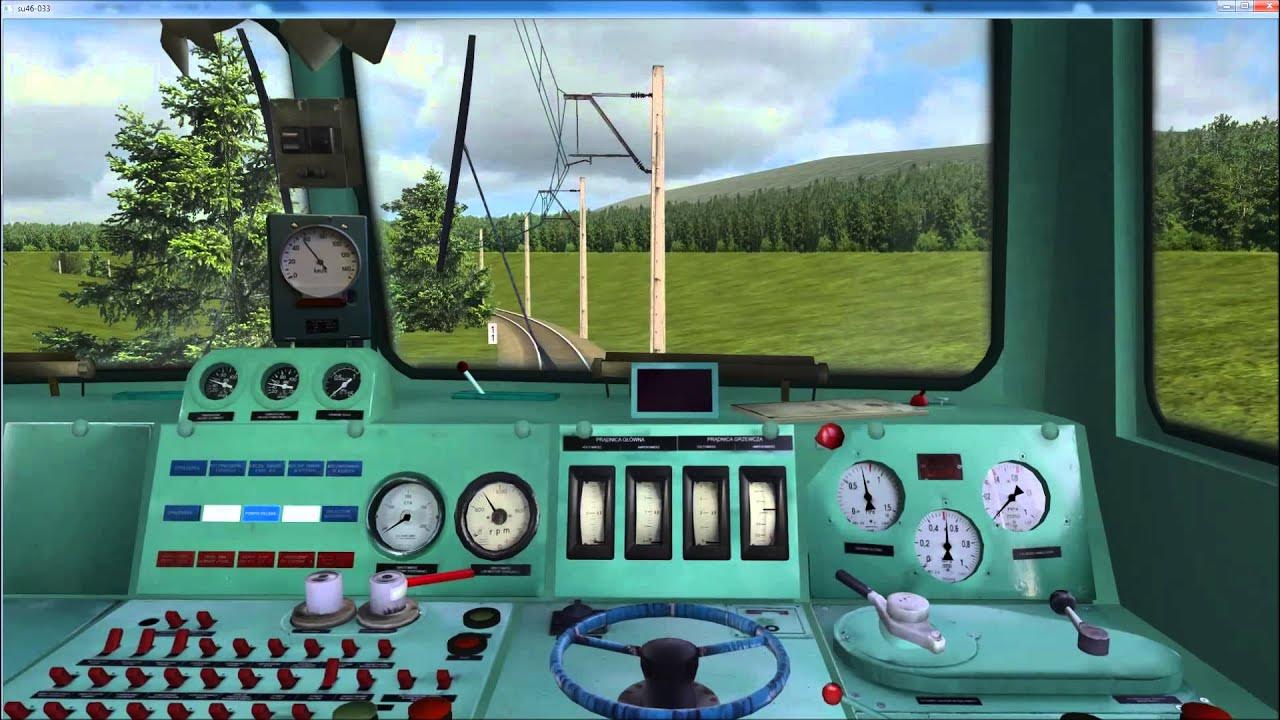 Symulator pojazdów szynowych Maszyna | SU46-033 | Luzakowanie - YouTube