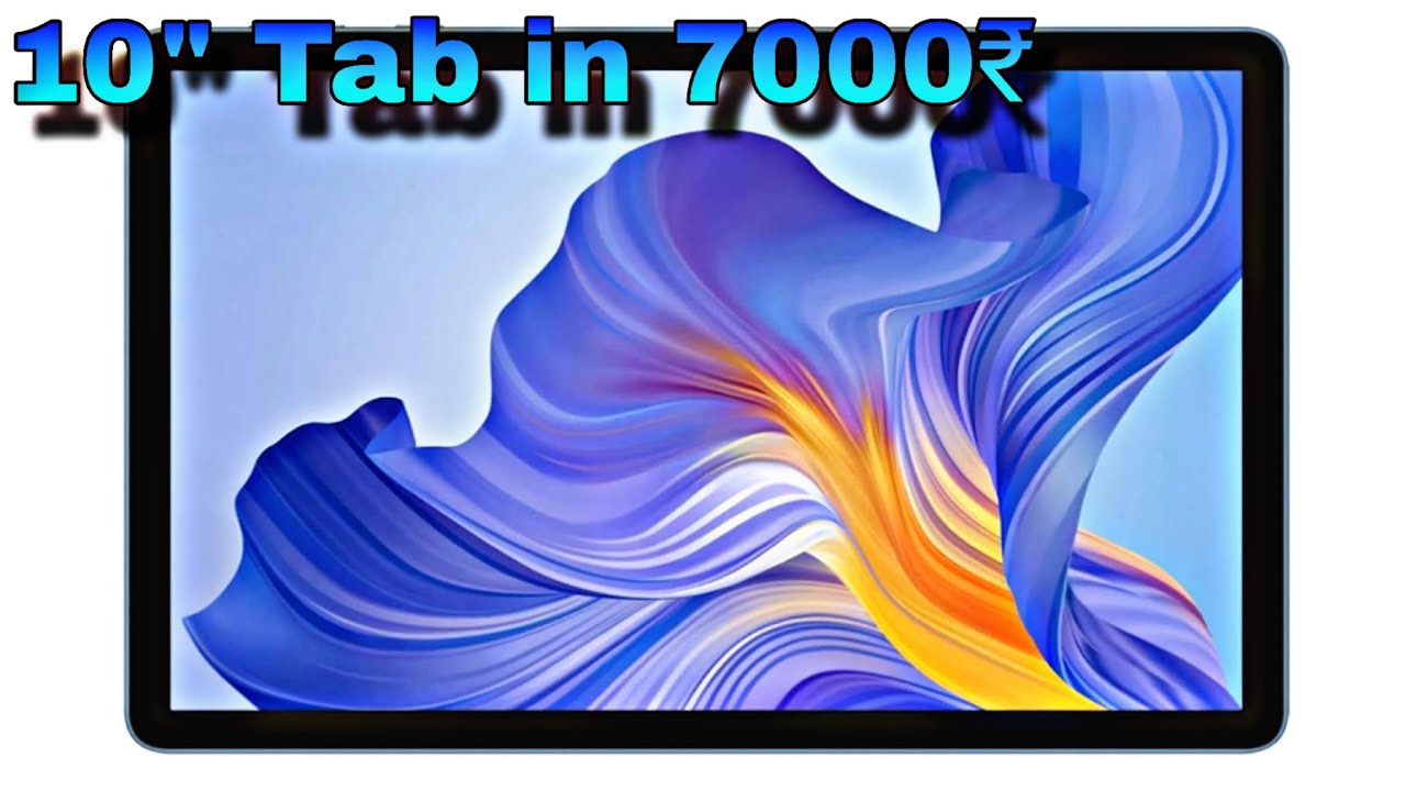 10.1" Tab in 7200 ₹ | HONOR Pad X8 25.65 cm (10.1 inch) FHD Display ...
