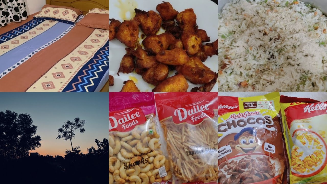 Evening To Night Routine 🥰 || Fried Rice Recipe 🍲 || Evening Vlog ️ ...