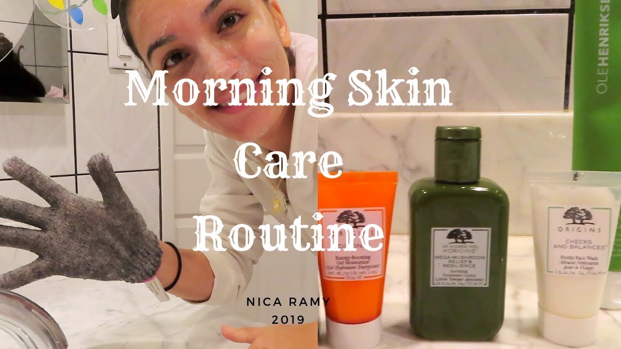 Morning Skin Care Routine. 2019. - YouTube