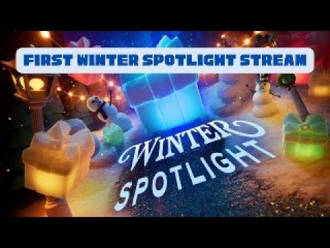 First of The Roblox Winter Spotlight - YouTube