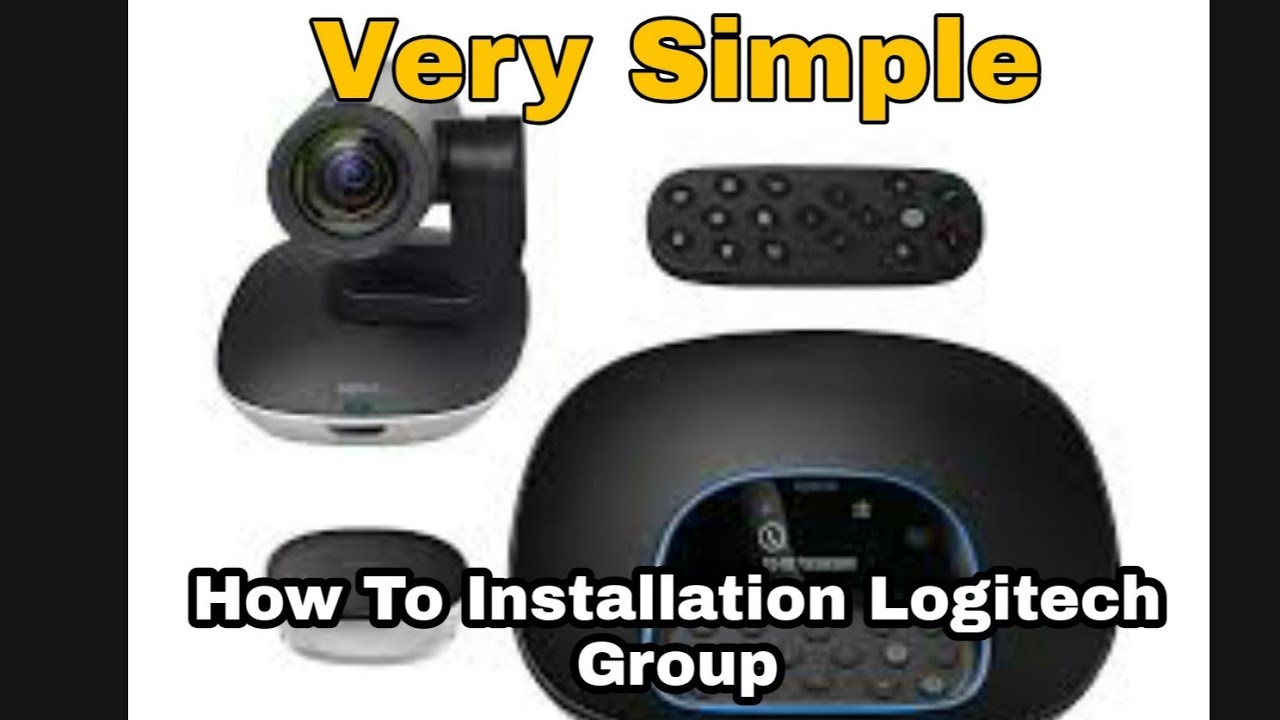 How To Installation Logitech Group - YouTube