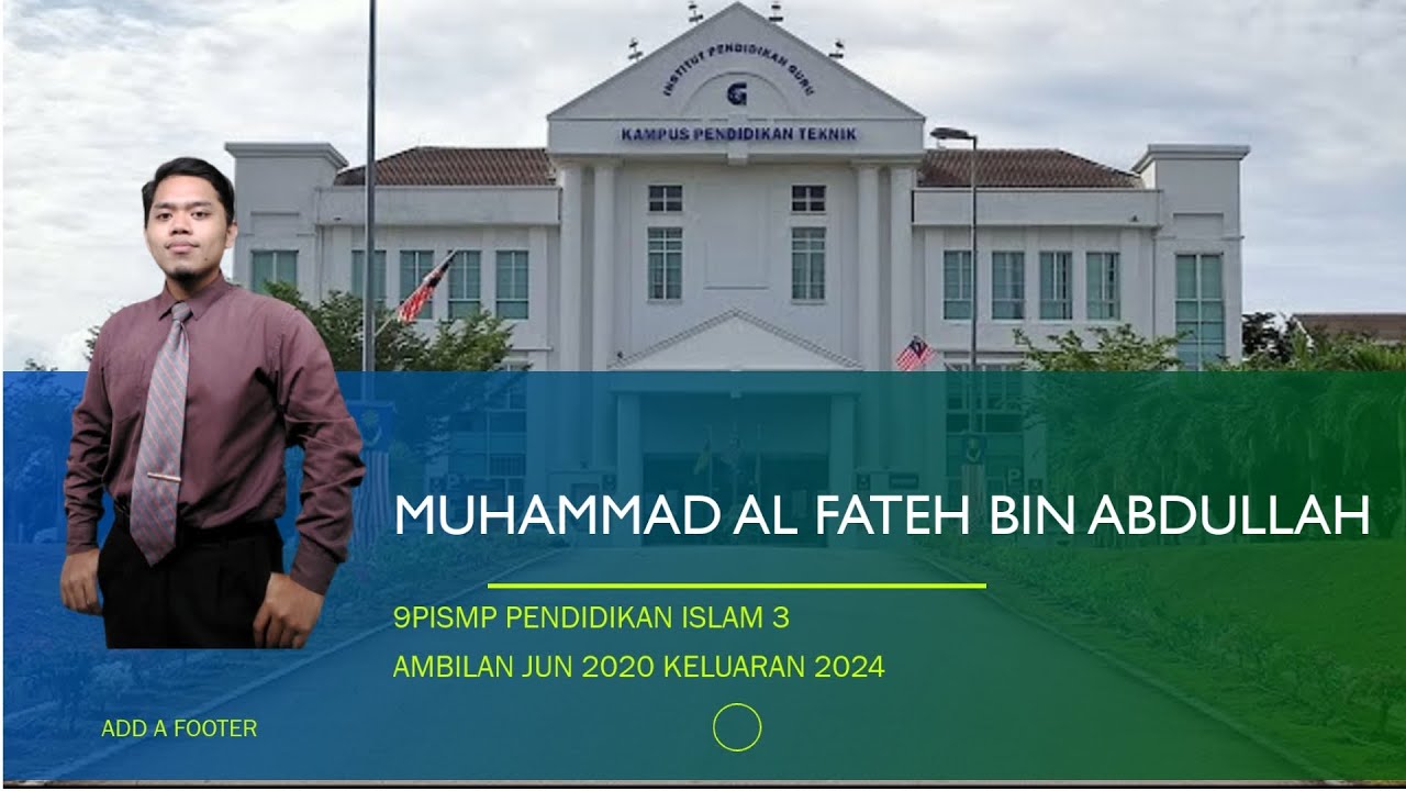 TUGASAN 3 PAWK3013: MUHAMMAD AL FATEH BIN ABDULLAH - YouTube