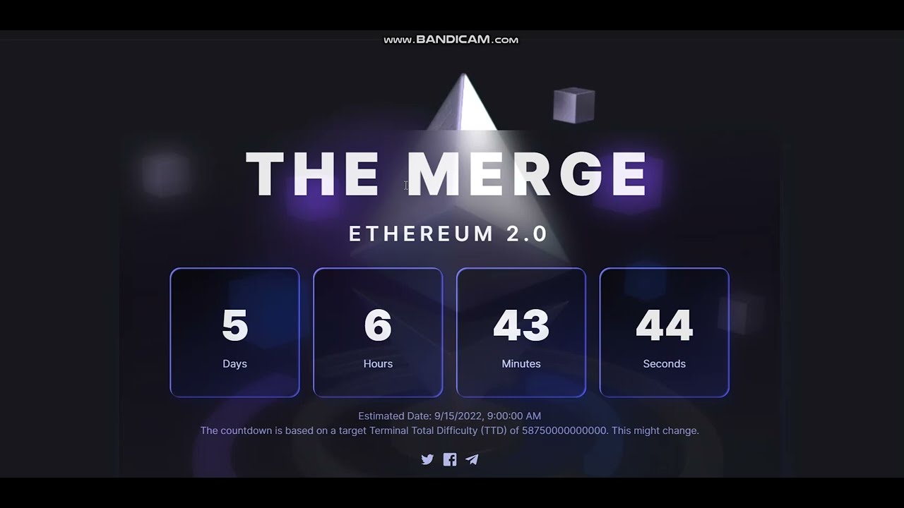 THE MERGE ETHEREUM 2.0 - WHAT IS THE MERGE? ETH 2.0 - ETH MERGE - YouTube