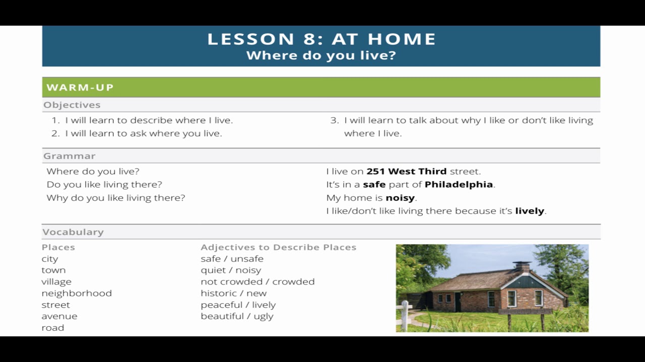 English Connect - Lesson 8 - YouTube