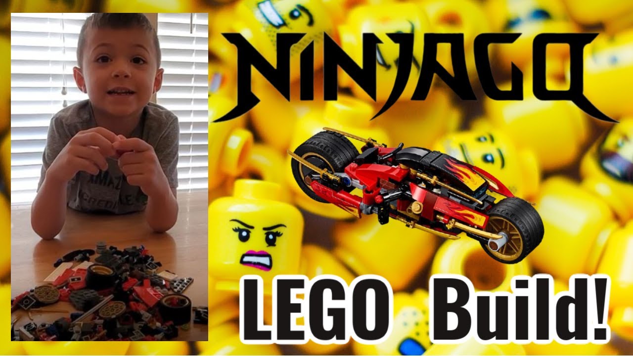 LEGO Ninjago Legacy Kai's Blade Cycle Build! - YouTube