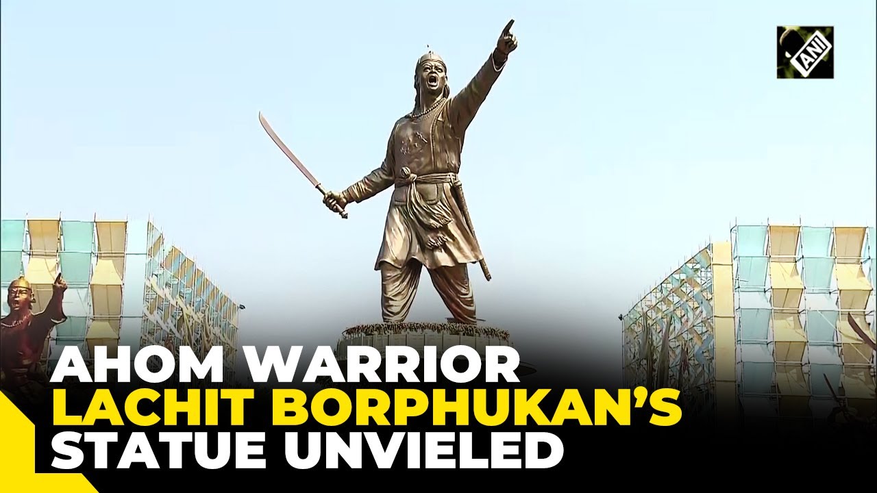 PM Modi unveils 'Statue of Valour' of Ahom warrior Lachit Borphukan in ...