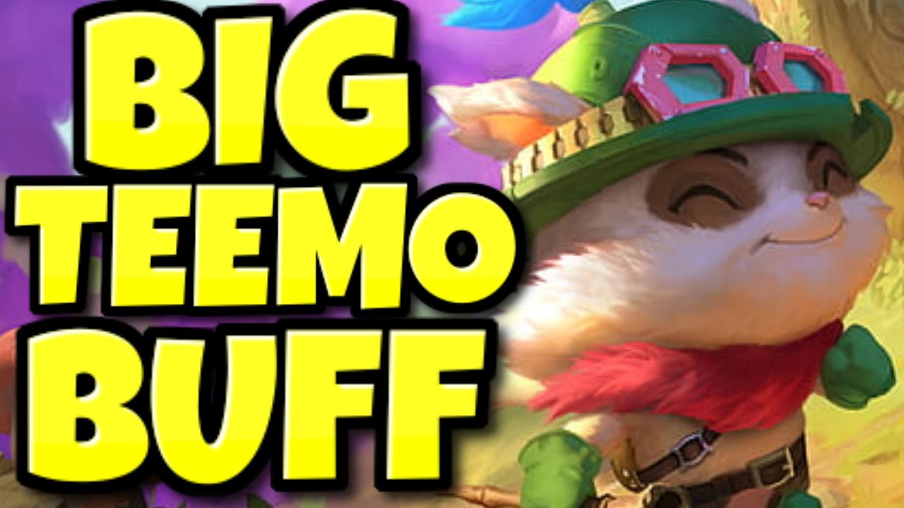 Riot just gave a MASSIVE buff to Teemo Support (BIG MISTAKE!) - YouTube
