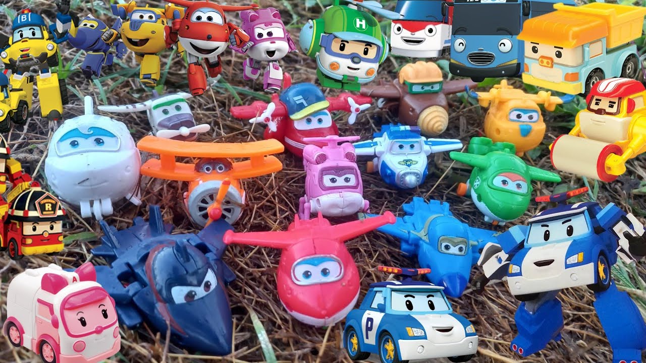 Mencari Robocar Poli Rescue Team, Robocar Amber, Rescue Team, Helly ...