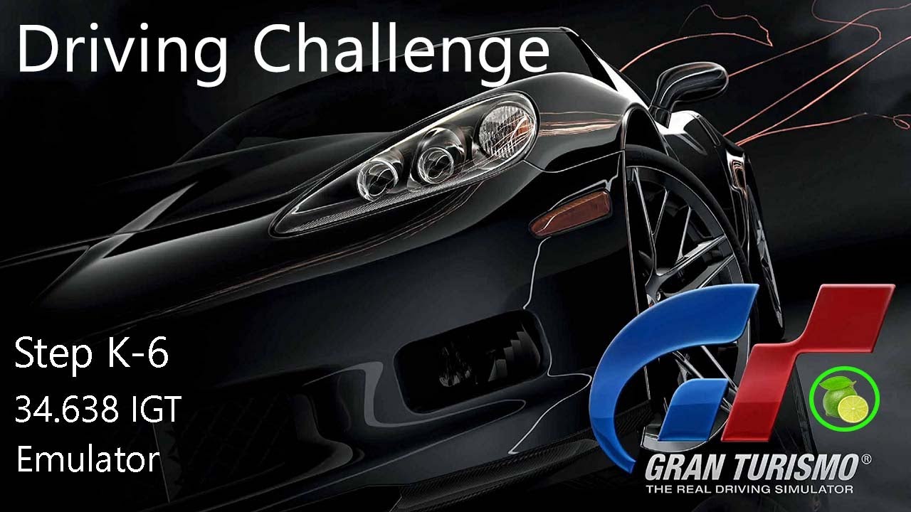 GT (PSP) | PSP Emulator | Driving Challenge | Step K-6 | 34.638 IGT ...