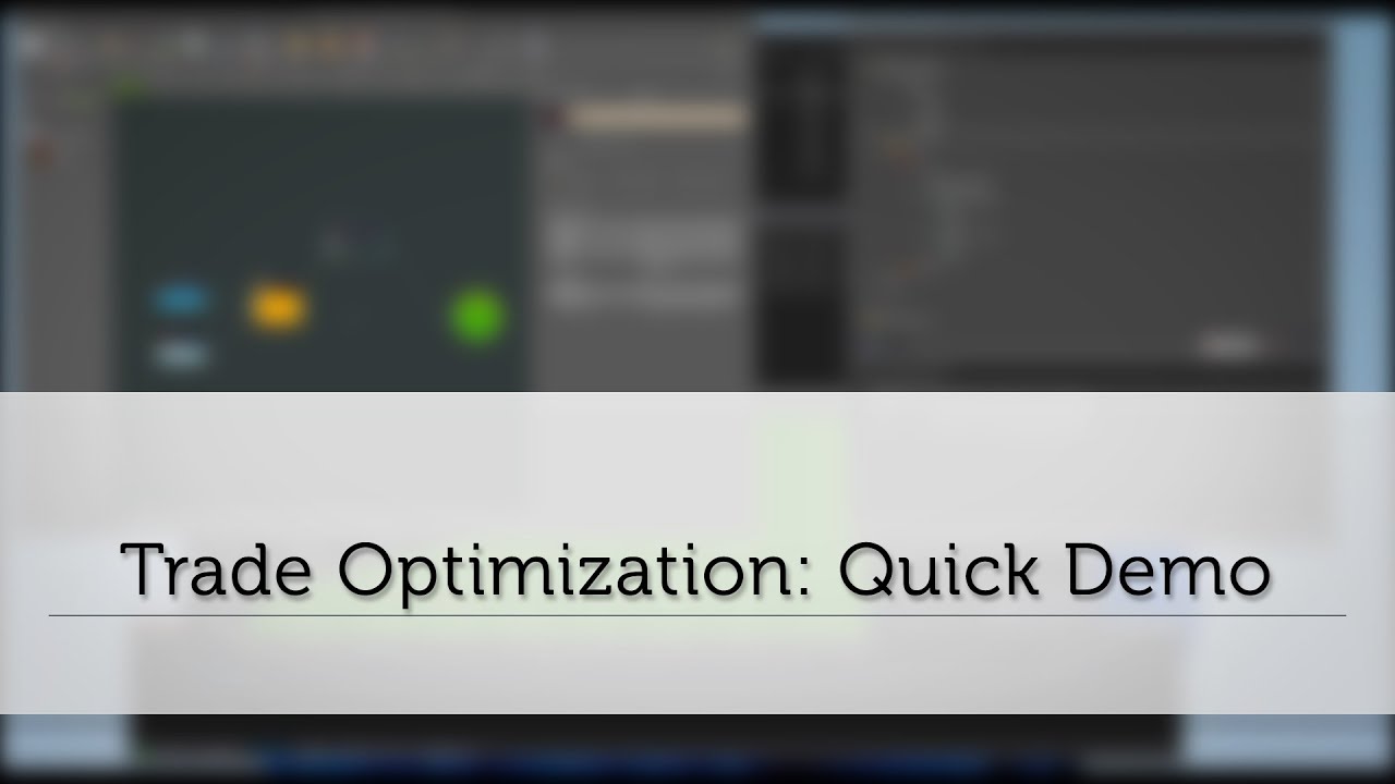 Trade Optimization - Quick Demo using BlackBird for NinjaTrader - YouTube