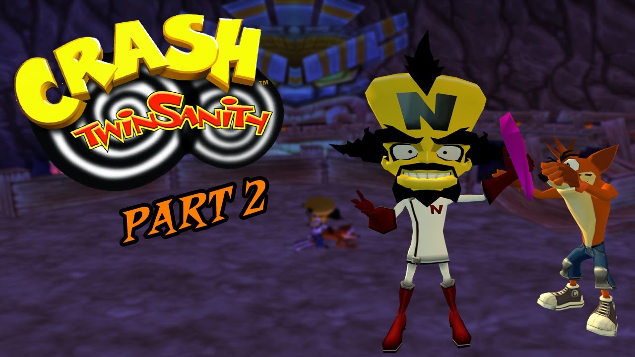 Let's Play Crash Twinsanity 100% Part 2 - Cavern Catastrophe | N.Sanity ...