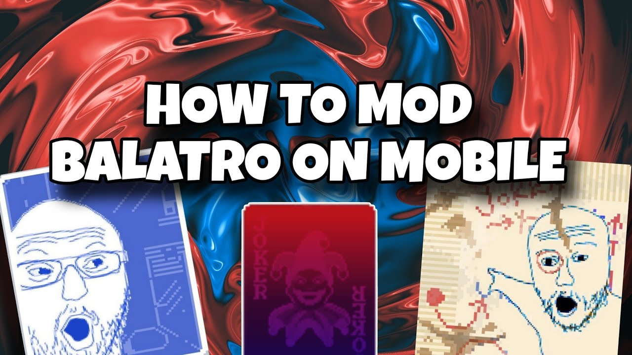 How to mod balatro on mobile - YouTube