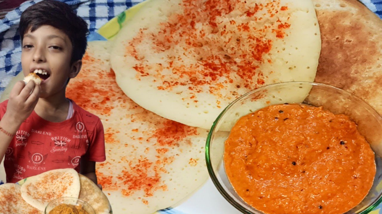 kara chutney with instant Appam recipe | 😋 - YouTube