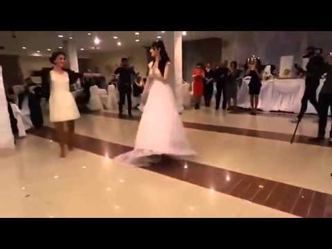Azəri Qız Toyda Qan Eliyir   Super Ləzginka 2015 Супер Лезгинка