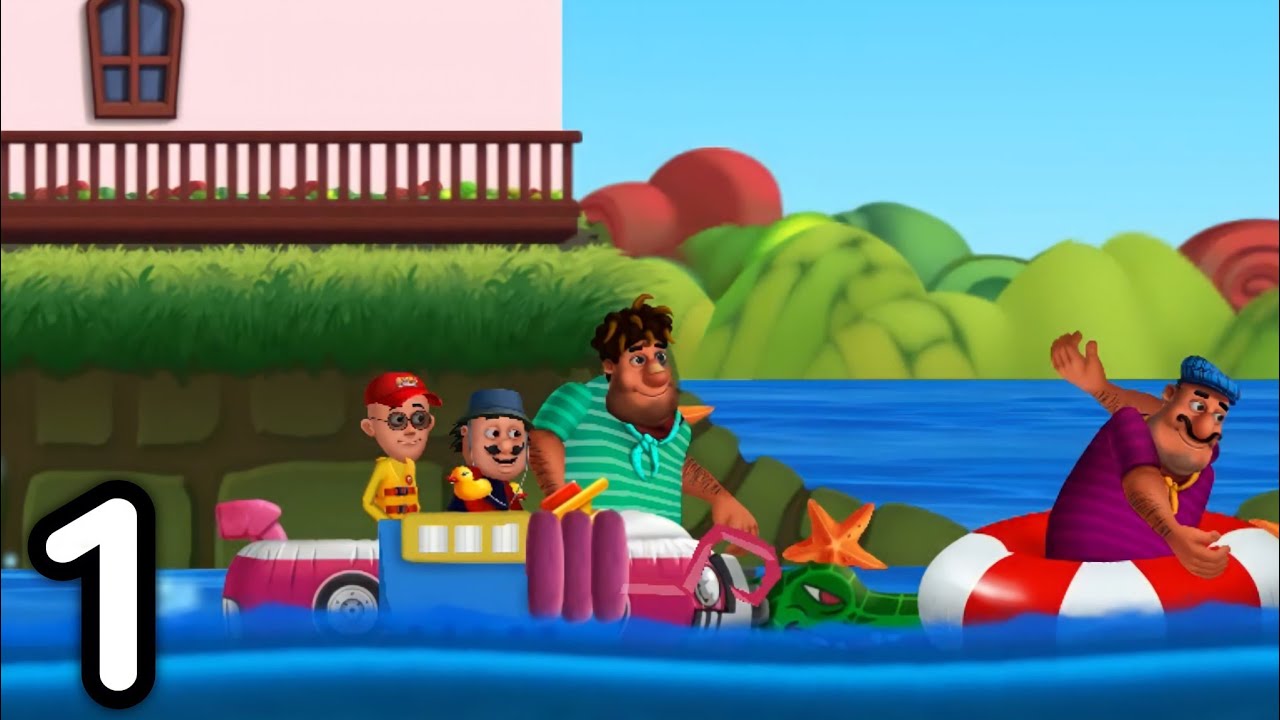 motu patlu speed racing gameplay level 1 map Summer World part - 1 ...