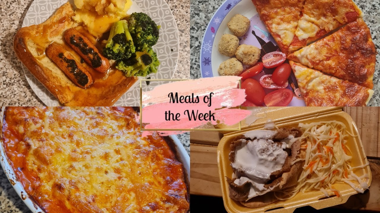 MEALS OF THE WEEK | FOR A FAMILY OF FOUR | UK MUM OF TWO - YouTube