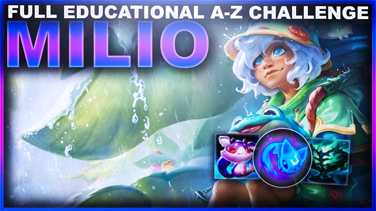 MILIO IS ABSOLUTELY INCREDIBLE! | League of Legends - YouTube