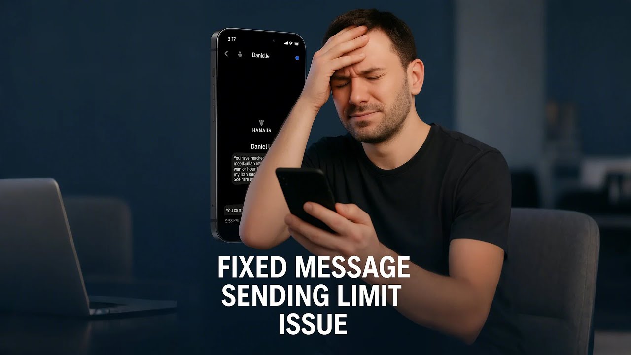 How to Fix Facebook Messenger Message Sending Limit Problem | FB ...