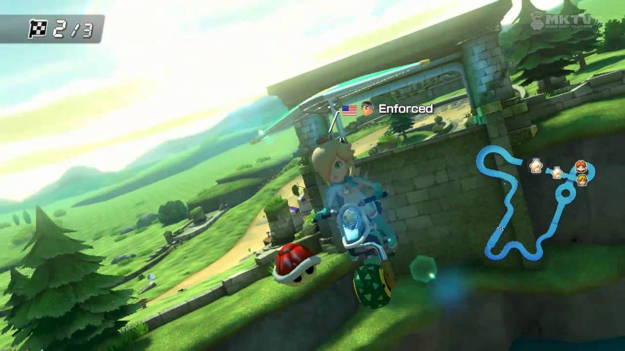 Wii U - Mario Kart 8 - Hyrule Circuit - YouTube