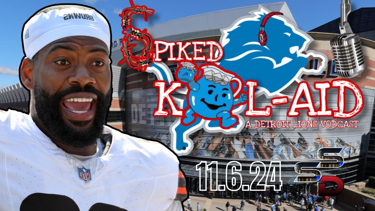 Detroit Lions Spiked Kool-Aid 11.6.24: Za'Darius Smith is THEE GUY ...