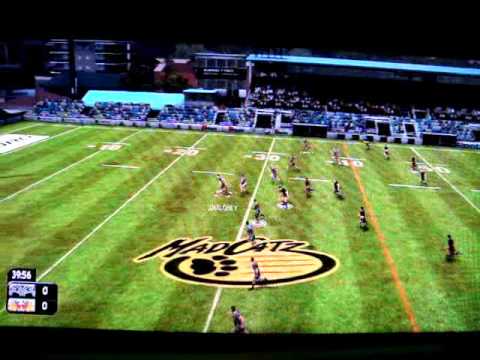 Rugby League Live - Impact Tackle + Chip N Chase the Fullback to score ...