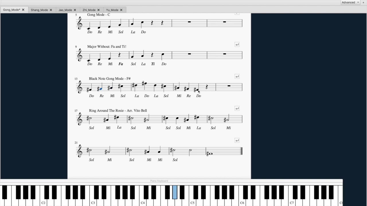 Understanding Gong Mode: The Pentatonic Scale - YouTube