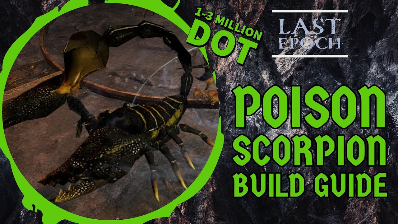 1-3 Million DOT Poison Scorpion Build Guide - YouTube
