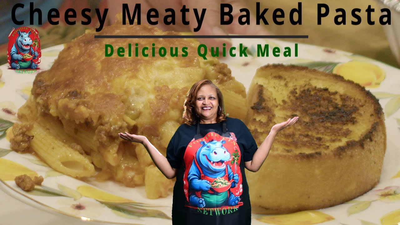 Highly Addictive Meaty Cheesy Baked Pasta! - YouTube