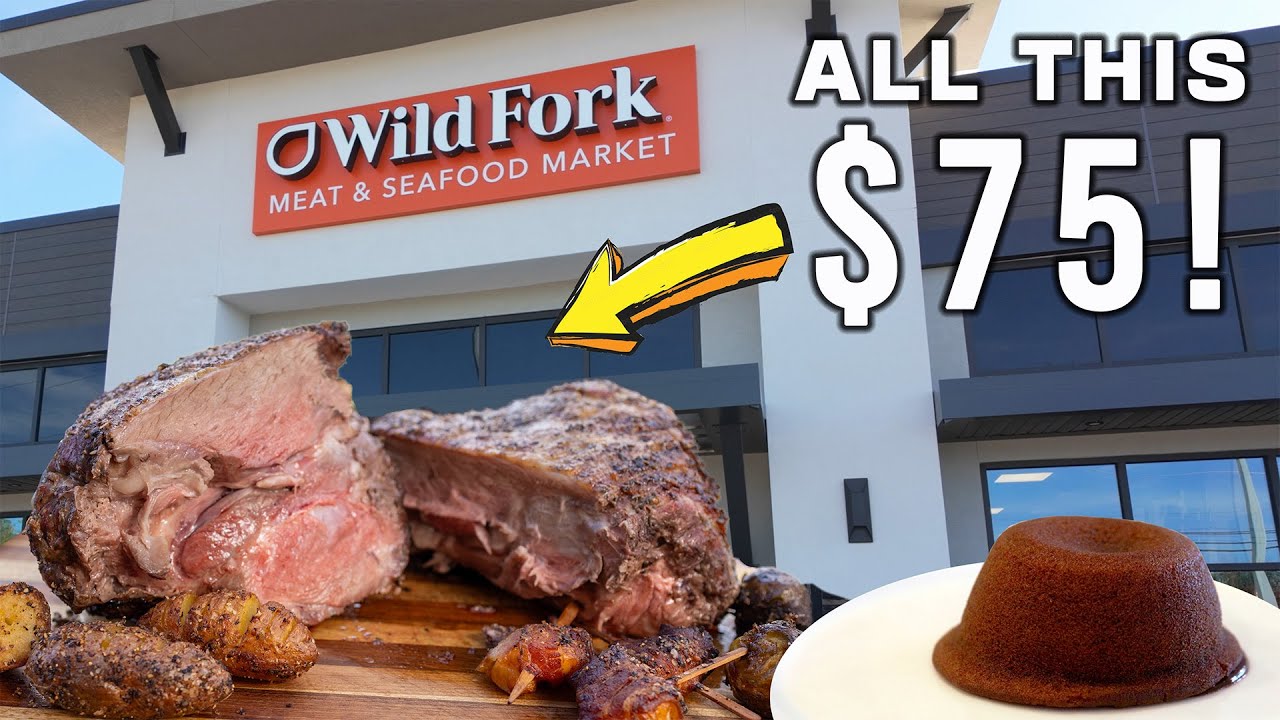 Wild Fork Holiday Feast Challenge: Bacon-Wrapped Shrimp, Lamb, Lava ...