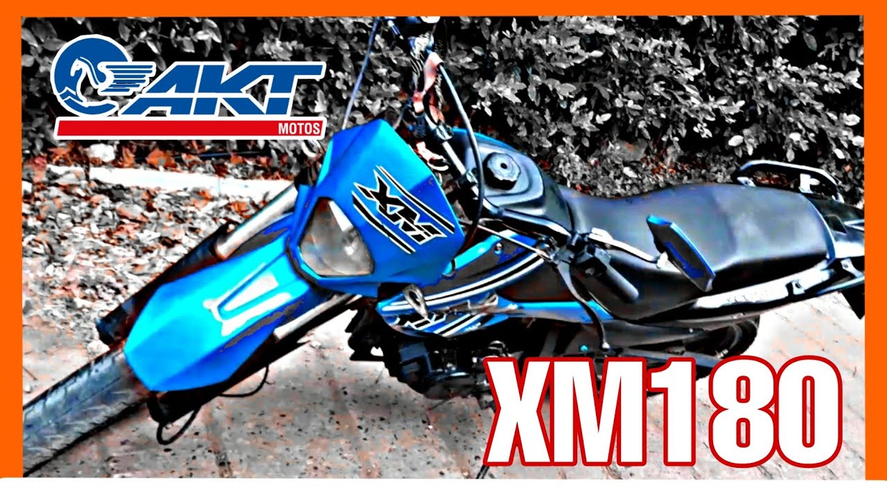 AKT Xm180 ficha tecnica 🔥🔥 - YouTube