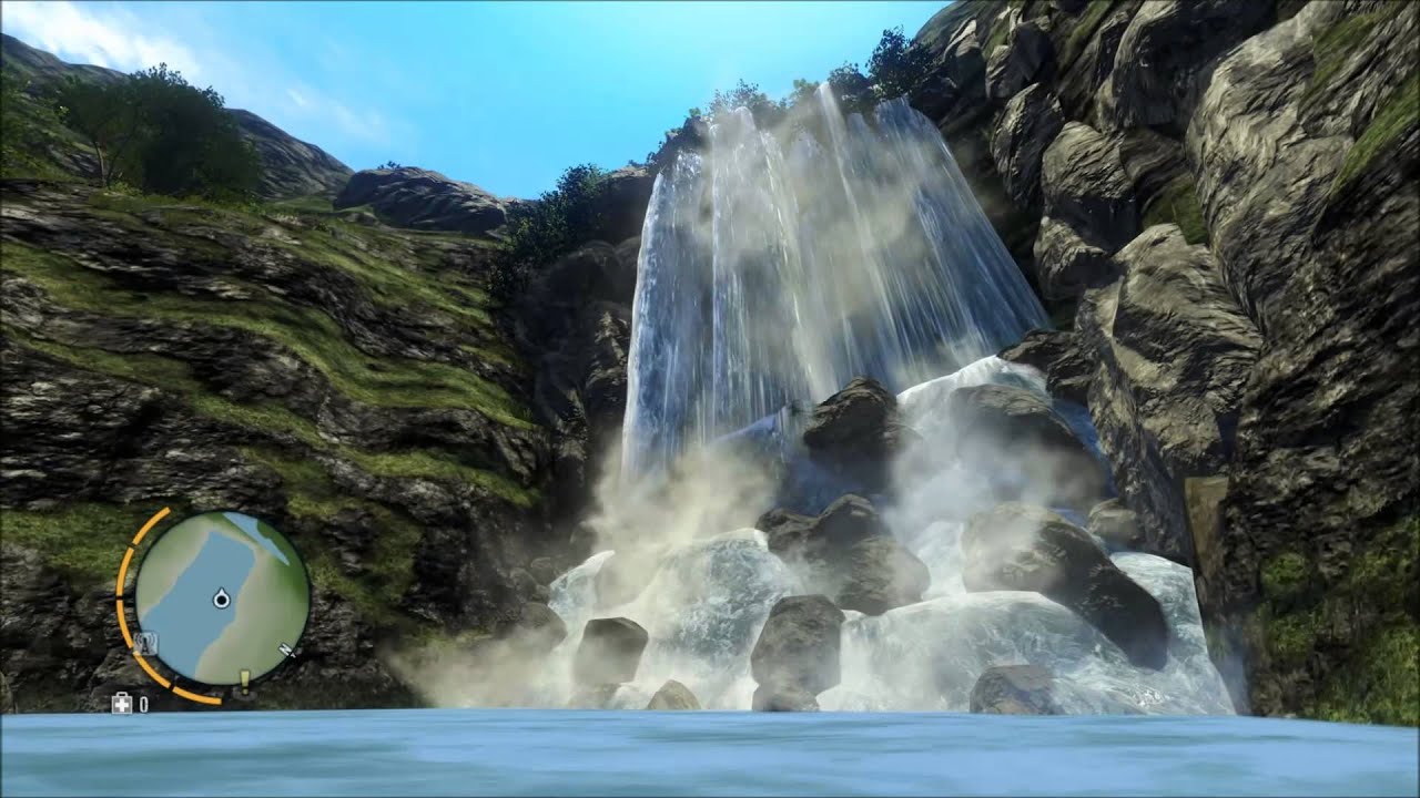 Far Cry 3 maxed out - Waterfall - YouTube