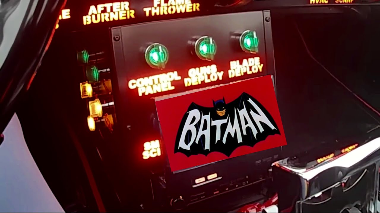 The self riding batmobile 1966 - YouTube