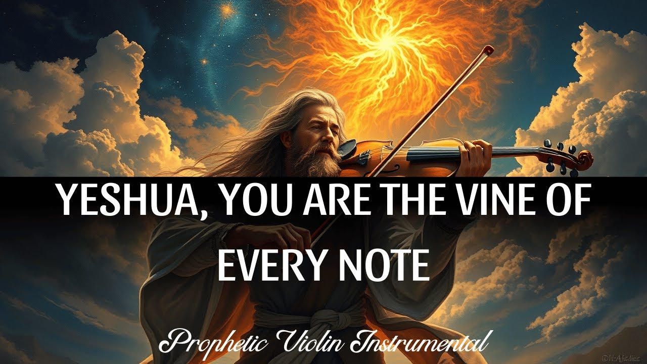 Prophetic Violin Instrumental/YESHUA, YOU ARE THE VINE EVERY NOTE # ...