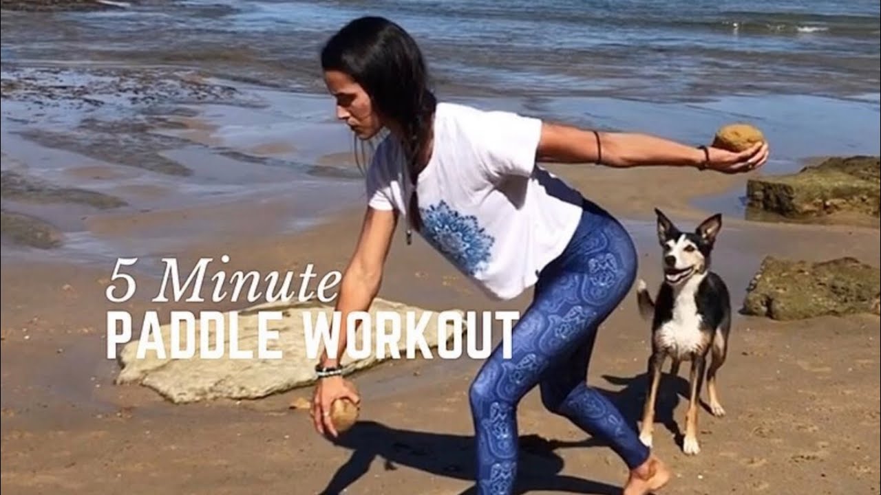 SURF STYLE TRAINING - Paddle Workout - YouTube