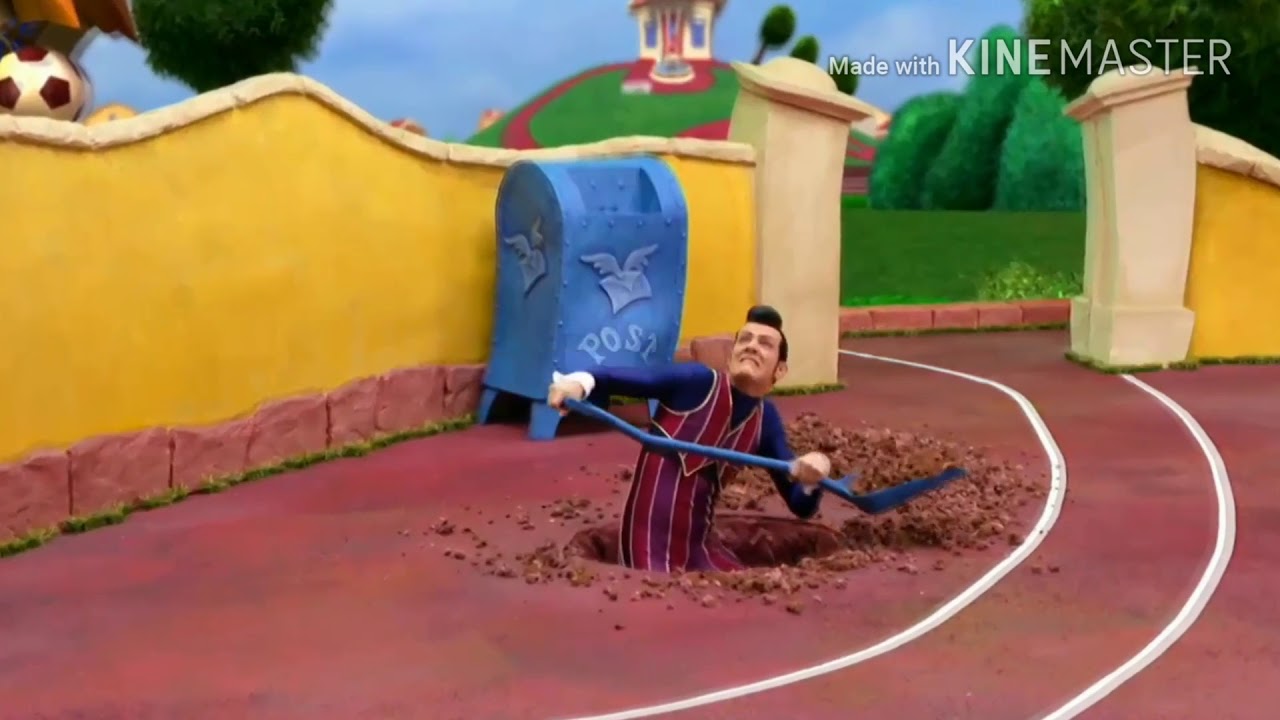 Lazy Town Theme With Nick Jr Logo - YouTube