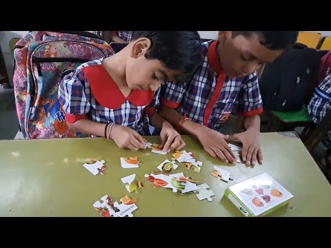 Puzzle Solving with Reading | Activity based Learning | Class 1 ...