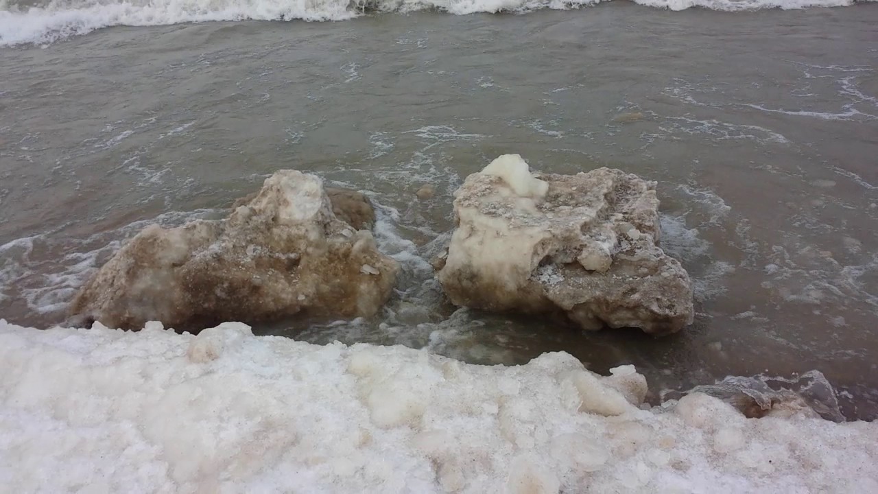 Sand with ice - YouTube