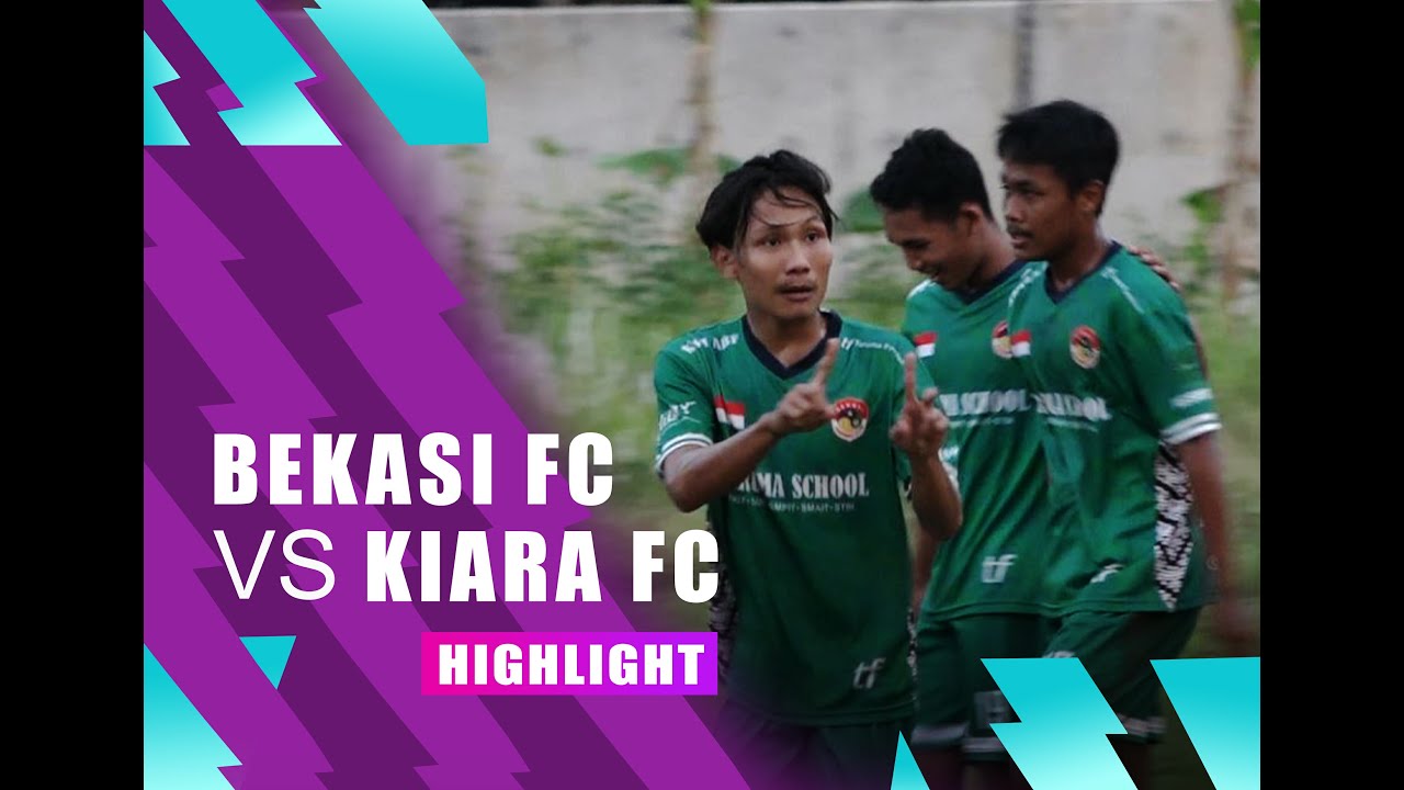 HIGHLIGHT FRIENDLY MATCH BEKASI FC VS KIARA FC - YouTube