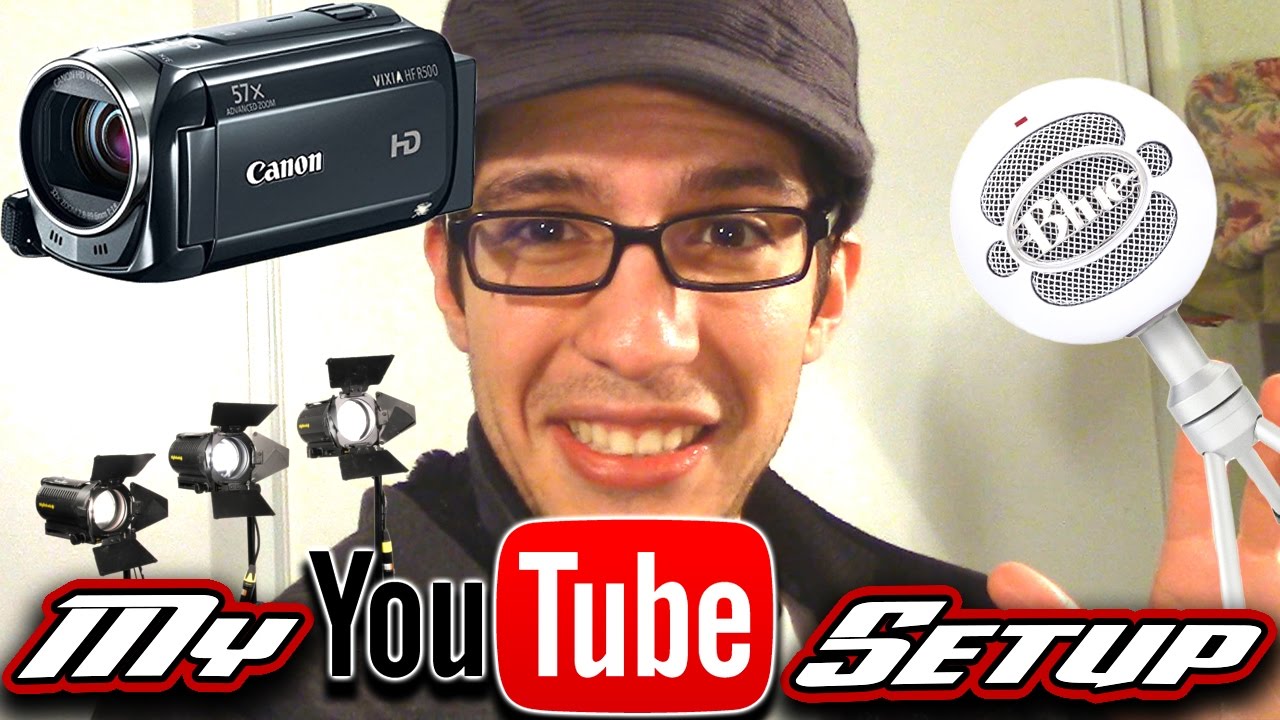 MY YOUTUBE VIDEO SETUP | Easy Lighting and Audio for Beginning ...