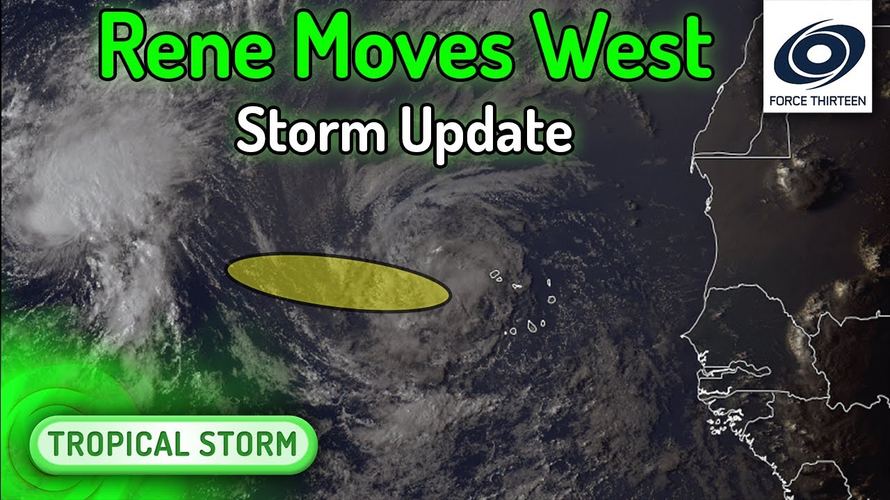Tropical Storm Rene Moving Away From Cabo Verde - Forecast to Become a ...