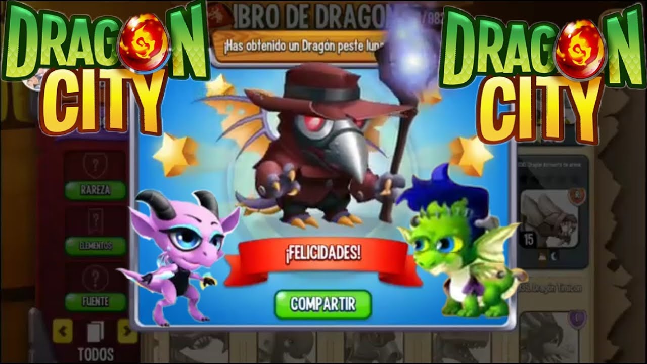 Dragón peste lunar "frankie"diva in Dragon City - YouTube