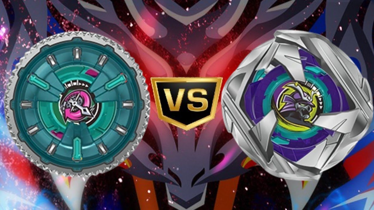 BEYBLADE X | BATTLE | CLOCK MIRAGE 9-65B vs SAMURAI CALIBUR 6-70M - YouTube