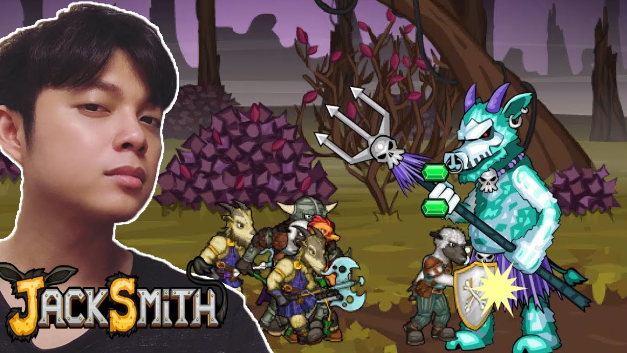 MÌNH CHẾ TẠO THÀNH CÔNG CÂY ĐINH BA KIM CƯƠNG CỦA VUA THỦY TỀ TRONG TỰA GAME JACKSMITH - YouTube