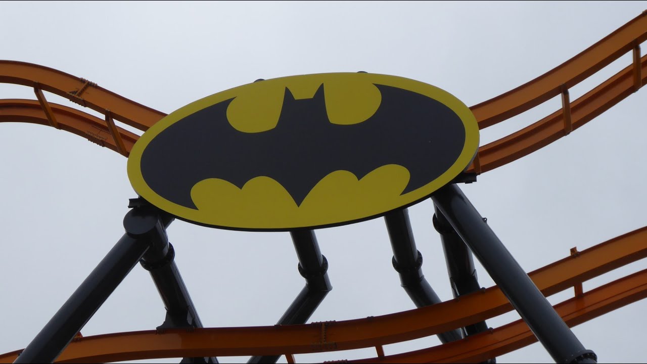 Batman: The Ride at Six Flags Discovery Kingdom - YouTube