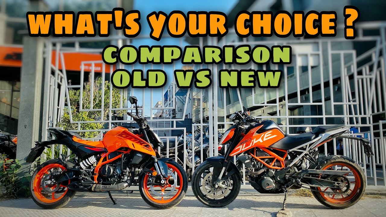 Buy or not ? ️ 2024 KTM Duke 390 (3rd Gen) Comparison With Bs4 Duke 390 ...