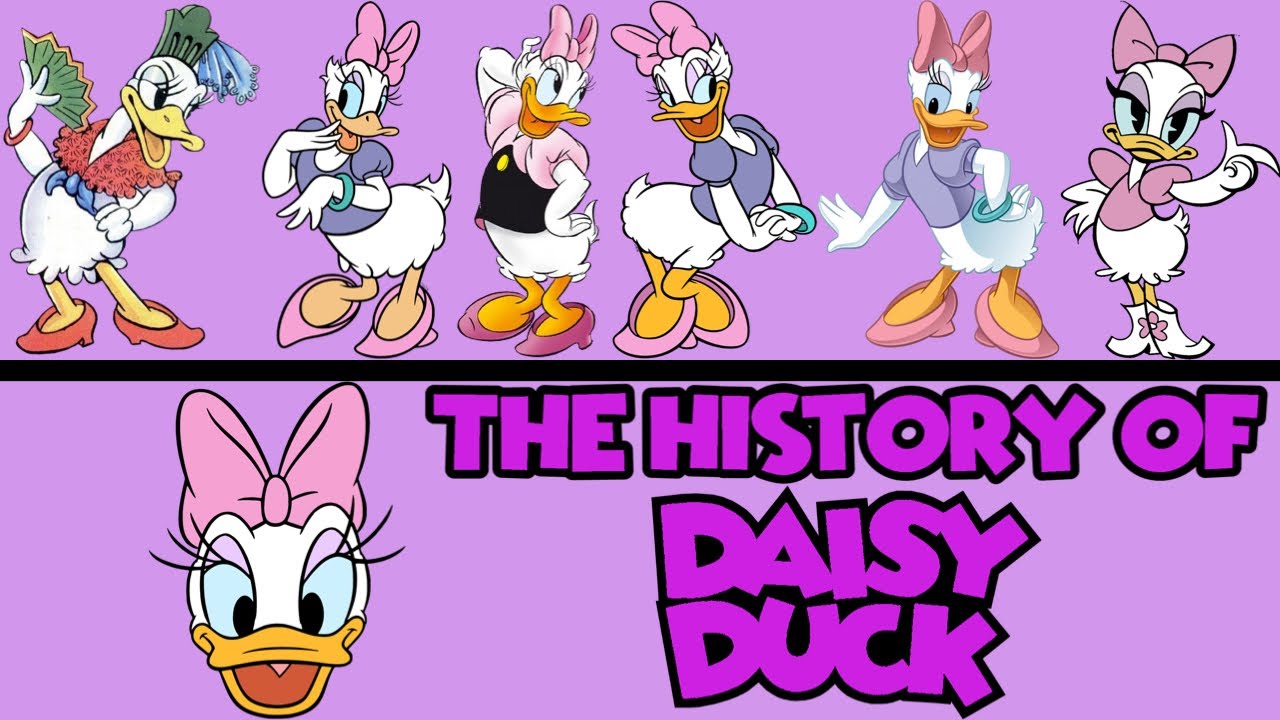 The History of Daisy Duck - YouTube
